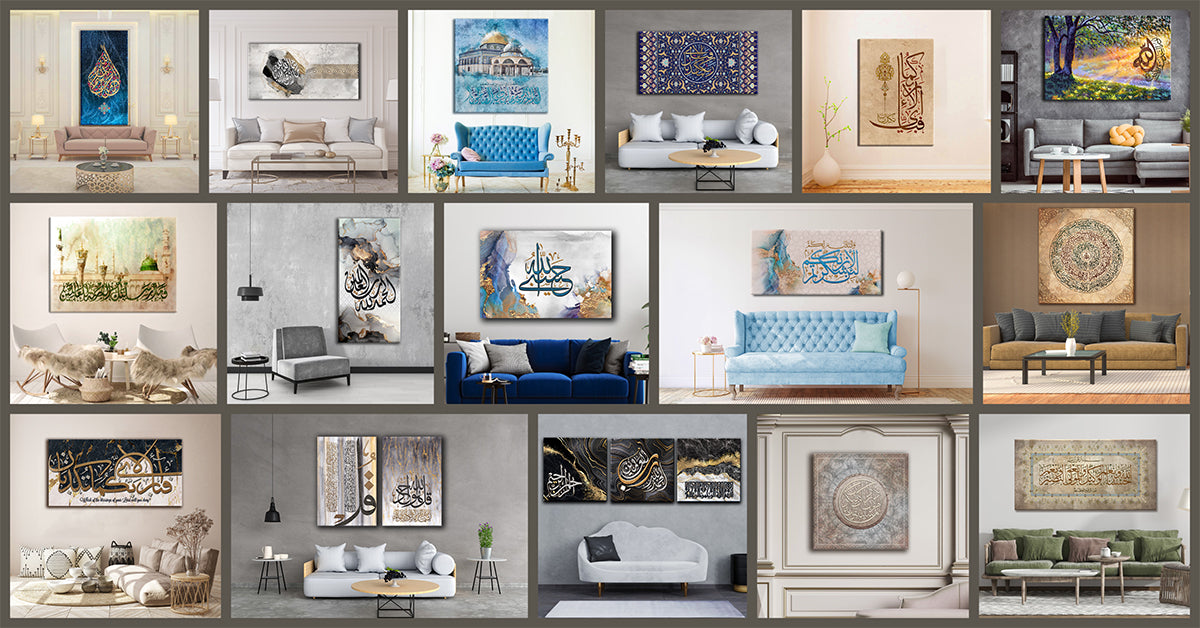 Arab Canvas - Islamic Wall Art with Original Arabic calligraphy