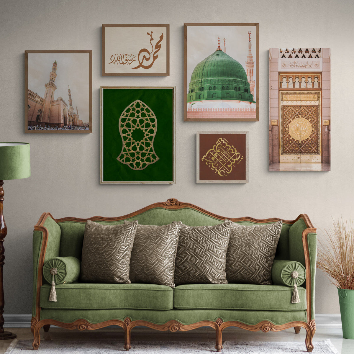Madina Munawwara-ISLAMIC WALL GALLERY-Islamic Home Decor-Islamic Wall Art